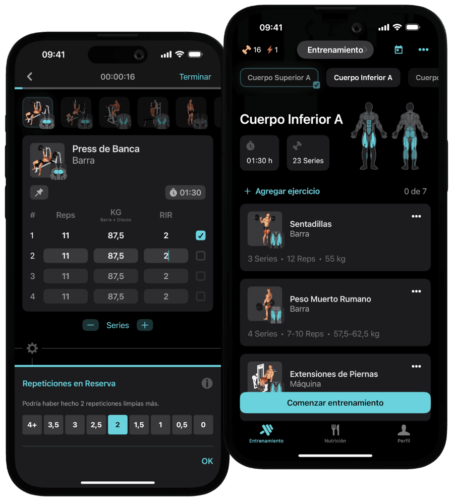 Plan de Entrenamiento Personalizado - MyFitCoach